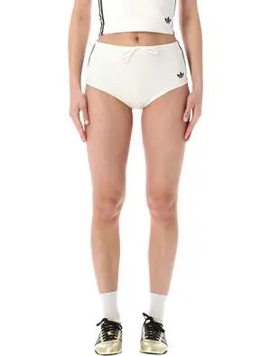 ADIDAS ORIGINALS Sport Tight Mini Shorts Slim Fit - White