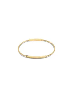 Calvin Klein Smooth Cord Bracelet - Gold