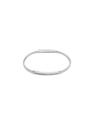 Calvin Klein Smooth Cord Bracelet - Silver
