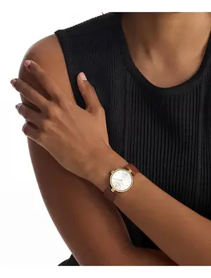 Calvin Klein Textured Bezel Shimmer Dial Watch