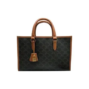 Celine Conti Leather Handbag