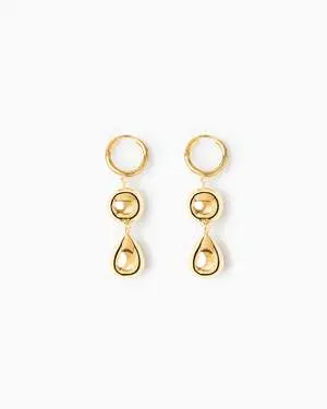 LIÉ STUDIO The Cathrine Earrings - Gold