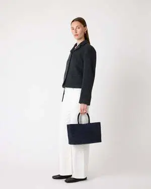 LIÉ STUDIO The Charlotte Raffia Bag Small