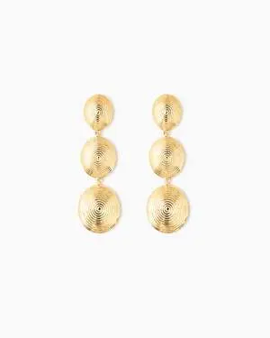 LIÉ STUDIO The Ruby Earrings - Gold