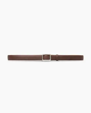 LIÉ STUDIO The Georgia Wide Belt - Brown