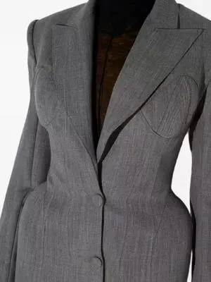 Elisabetta Franchi Wool Bustier-style Coat