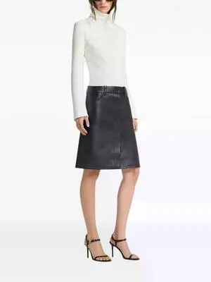 COURREGES Zip-up Twill Cardigan