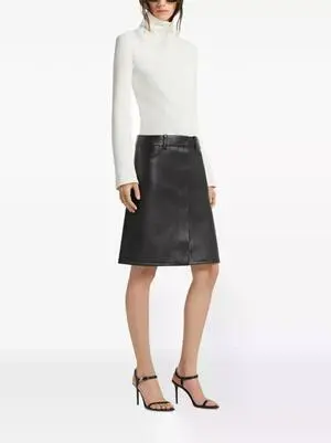 COURREGES Zip-up Twill Cardigan