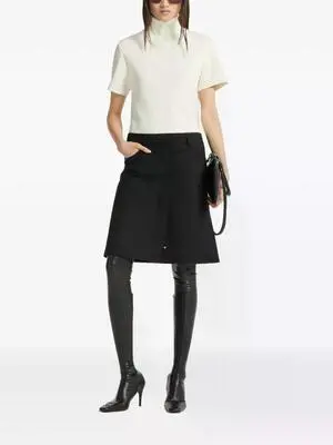 COURREGES Milano-knit High-neck Sweater