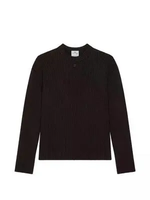 COURREGES Ribbed-knit Merino Sweater