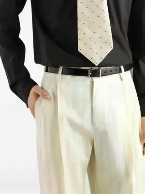 Dolce & Gabbana Pinstripe Wool Trousers