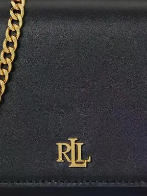 Ralph Lauren Logo-plaque Chain-strap Clutch Bag