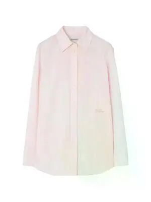 Burberry Classic Fit Striped Cotton Shirt