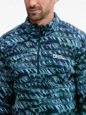 JACK WOLFSKIN Big Sky Half-zip Sweater