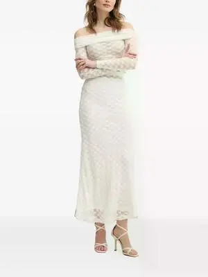 Bardot Adoni Off-shoulder Top - Neutrals