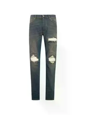 Amiri Distressed Panelled Jeans