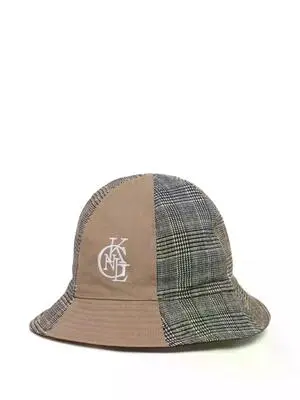 KANGOL Checked Panel Bucket Hat