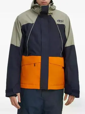 PICTURE ORGANIC CLOTHING Logo-print Ski Jacket - Blue