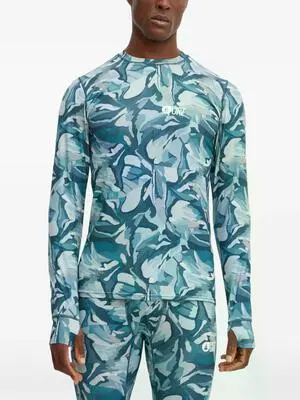 PICTURE ORGANIC CLOTHING Abstract-print Base Layer - Blue