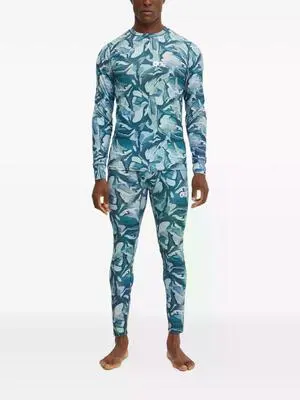 PICTURE ORGANIC CLOTHING Abstract Floral Print Long Sleeve Base Layer