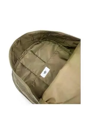 Adidas Washed-effect Logo-patch Backpack