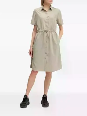 JACK WOLFSKIN Waimea Button Drawstring Short Dress