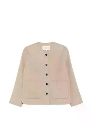 Eric Bompard Collarless Double-sided Jacket - Neutrals
