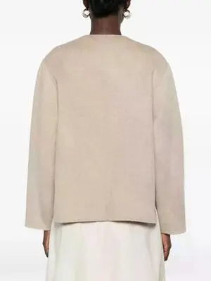 Eric Bompard Collarless Double-sided Jacket