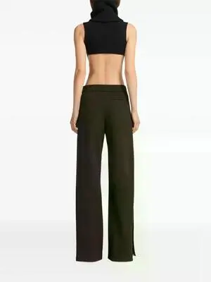 COURREGES High-neck Cut-out Bodysuit