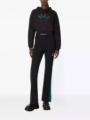 PUMA Logo-appliqué Hoodie - Black