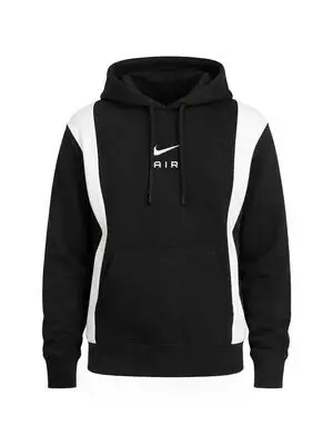 Nike Air Logo-print Hoodie - Black
