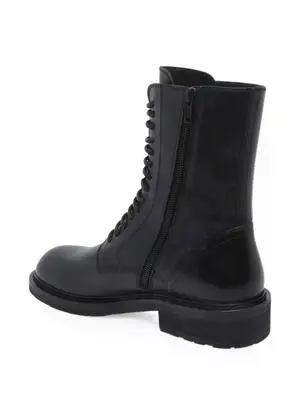 ANN DEMEULEMEESTER Danny Lace-up Ankle Boots
