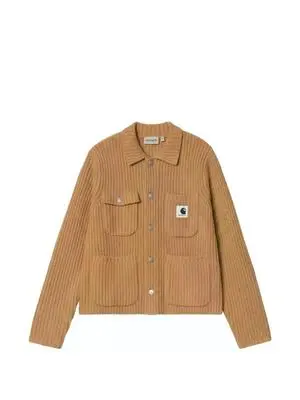 Carhartt Work In Progress Michigan Rib-knit Cardigan - Neutrals