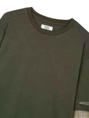 STUDIO TOMBOY Layered Distressed T-shirt