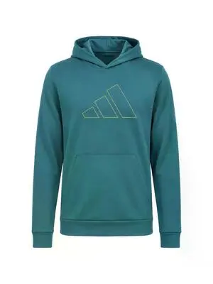 Adidas D4t Logo-print Hoodie - Blue