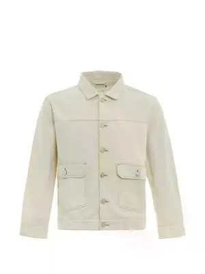 POP TRADING COMPANY Drs Logo-embroidered Denim Jacket