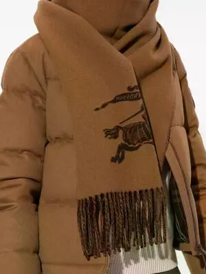 Burberry Reversible Ekd Cashmere Scarf