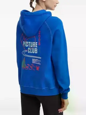 PICTURE ORGANIC CLOTHING Kuray Graphic-print Hoodie With Drawstring Hood