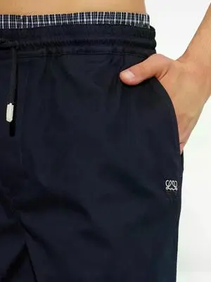 Loewe Embroidered-logo Shorts