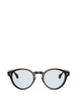 Moncler Ember Round-frame Sunglasses - Black
