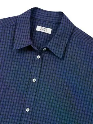STUDIO TOMBOY Check-pattern Oversized Shirt