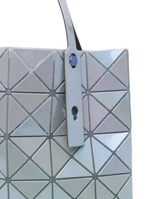 Issey Miyake Geometric Paneled Tote Bag - Grey