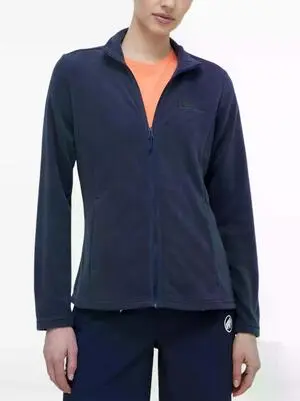 JACK WOLFSKIN Taunus Fz Zip Logo Fleece Jacket - Blue