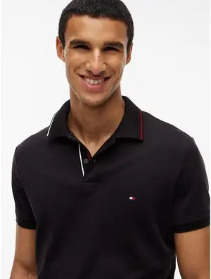Tommy Hilfiger Slim Fit Smooth Cotton Polo