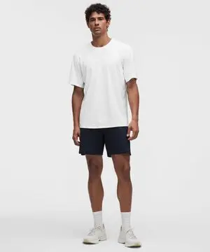 Lululemon Mesh Pique Tennis Short Sleeve Shirt - White