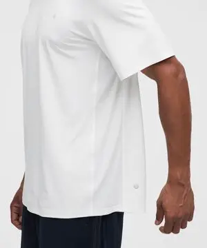 Lululemon Mesh Pique Tennis Short Sleeve Shirt - White