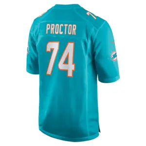 Nike Kadyn Proctor Miami Dolphins Nfl Game Jersey