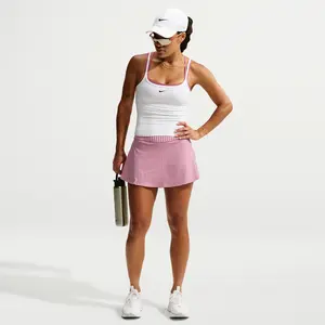 Nike One Dri-fit High-waisted 2-in-1 Skort - Red