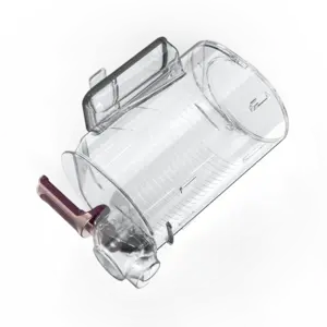 NINJA Slushi Max 150 Oz. Clear Vessel With Anti-drip Pour Spout In Blood - Orange