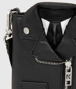 Karl Lagerfeld Ikon Biker Jacket Crossbody Bag